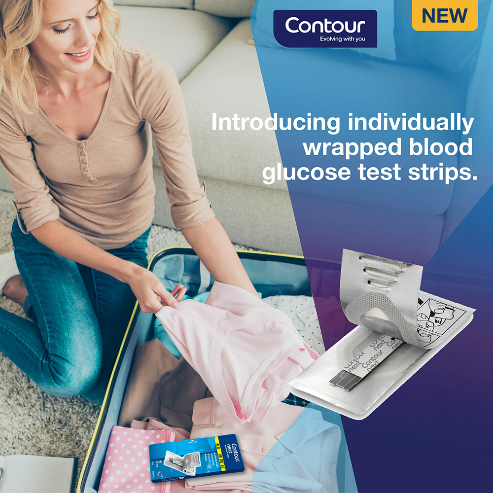 Bayer Contour Next ON The GO Blood Glucose Test Strips 15 Count – Stock ...
